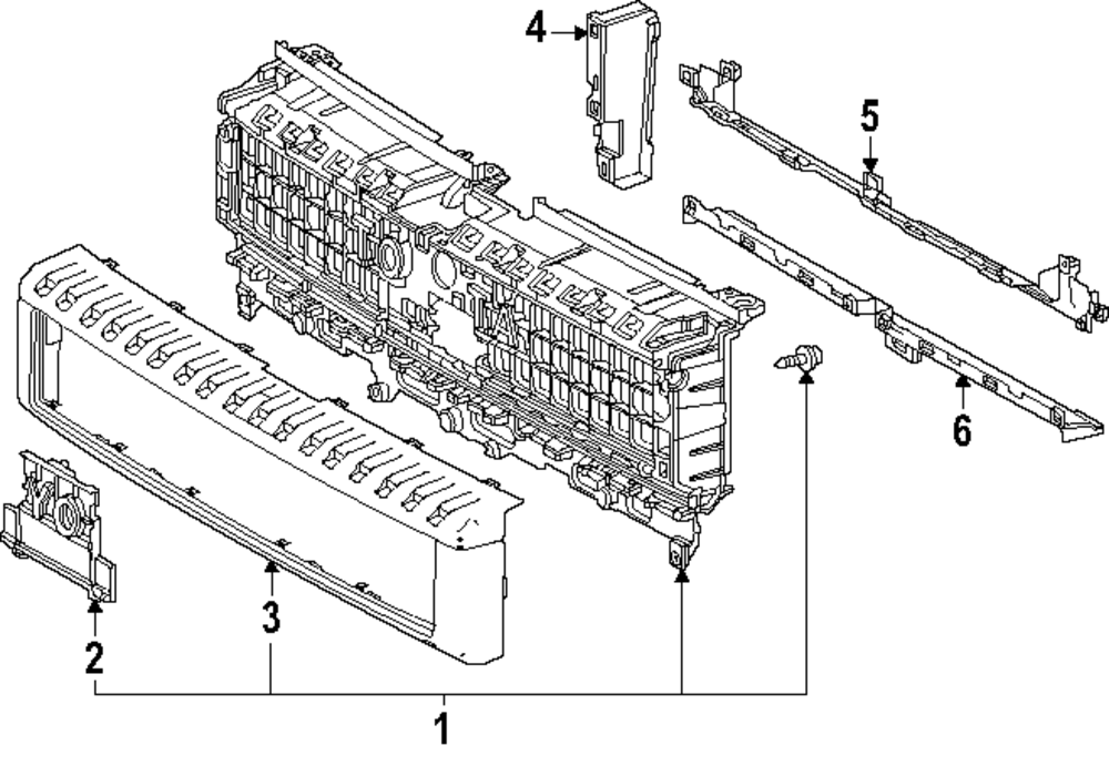 2024-2025 Toyota Land Cruiser Grille Assembly 53101-60P40 | Toyota ...