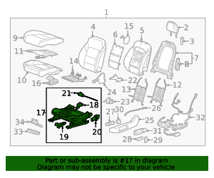Cushion Frame 13552474 | OEM Parts Online