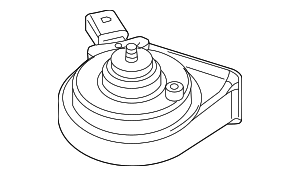 2005-2025 Volkswagen Low Note Horn 5C0-951-221-B | VW Direct Auto Parts