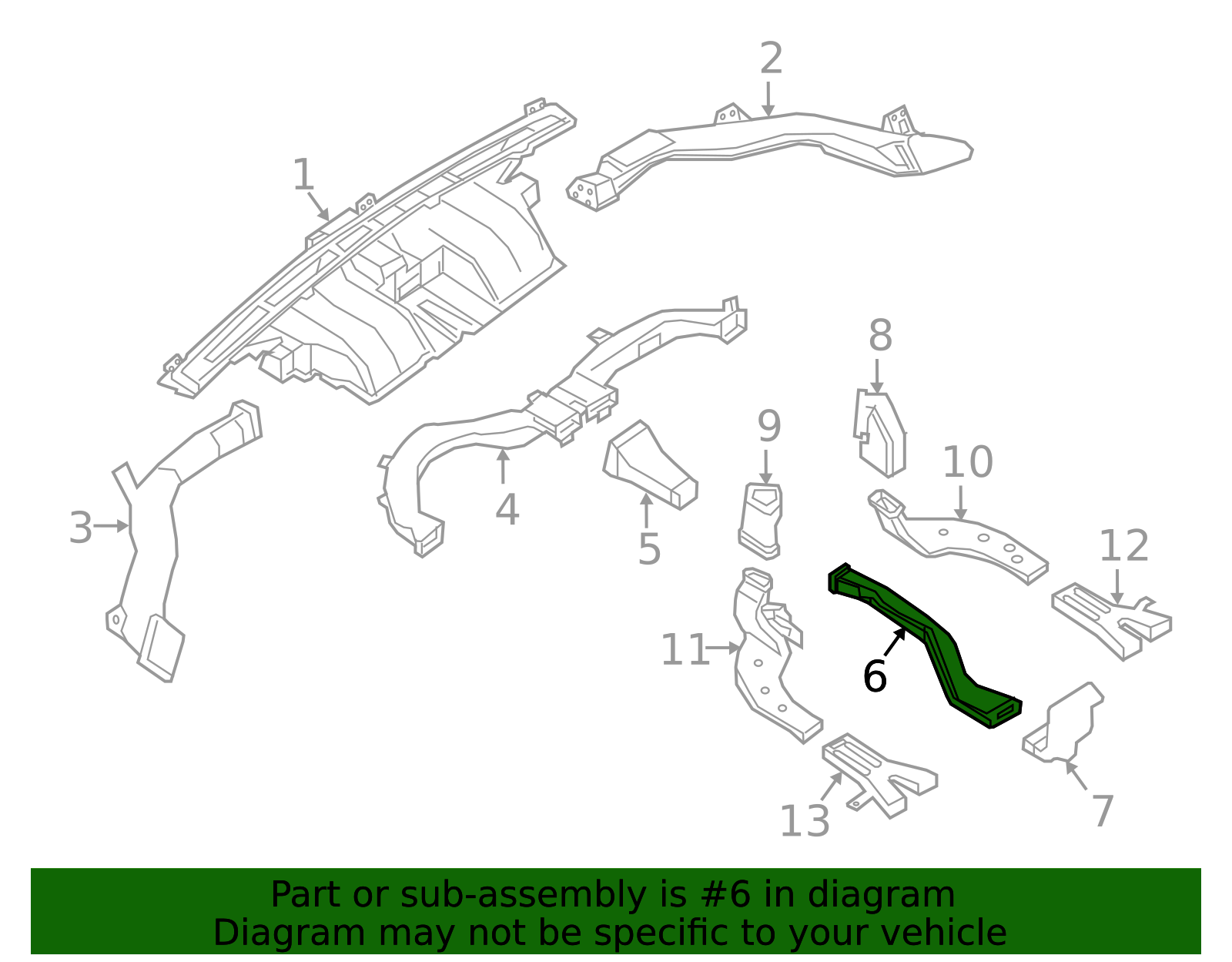 2016-2023 Nissan Maxima Rear Duct 27931-4RA0B | Nissan Parts Central