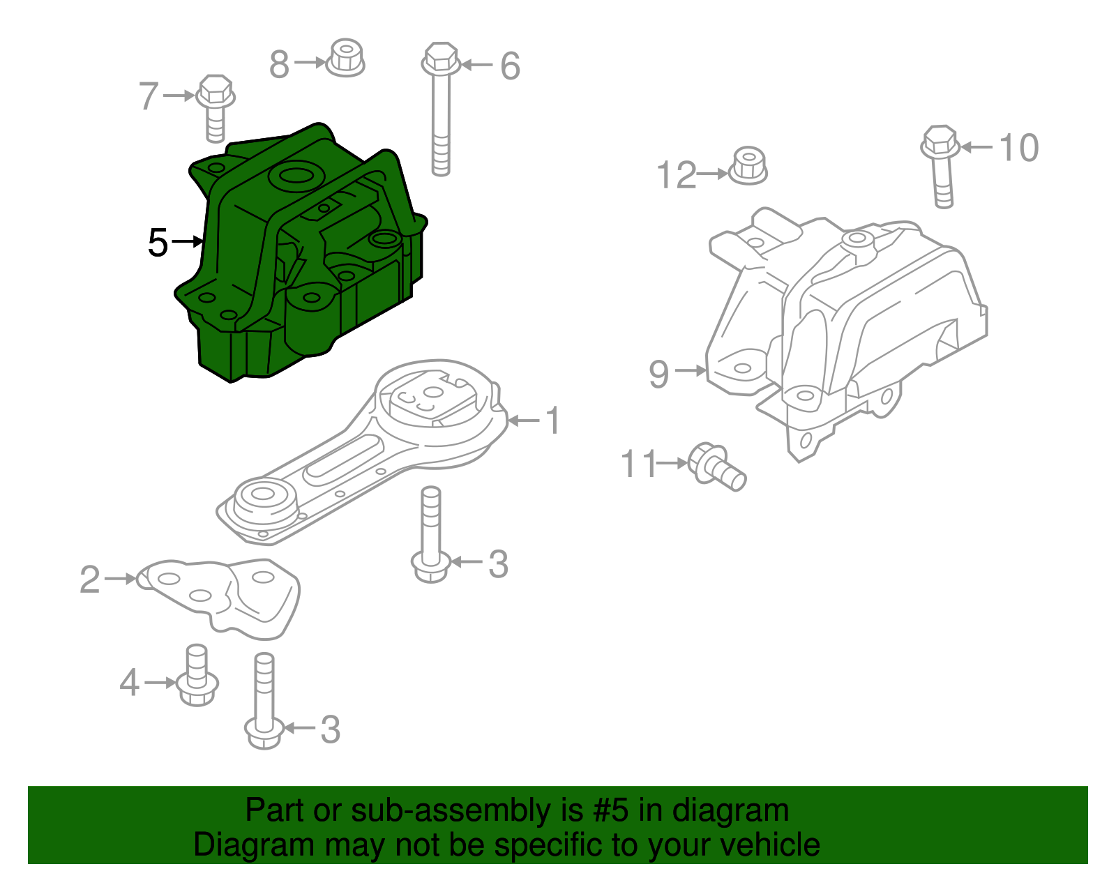 1091A353 - Side Mount 2014-2020 Mitsubishi Outlander | Mitsubishi ...