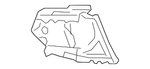 2016-2025 Chevrolet Malibu Driver Side Body Side Tail Lamp Pocket ...