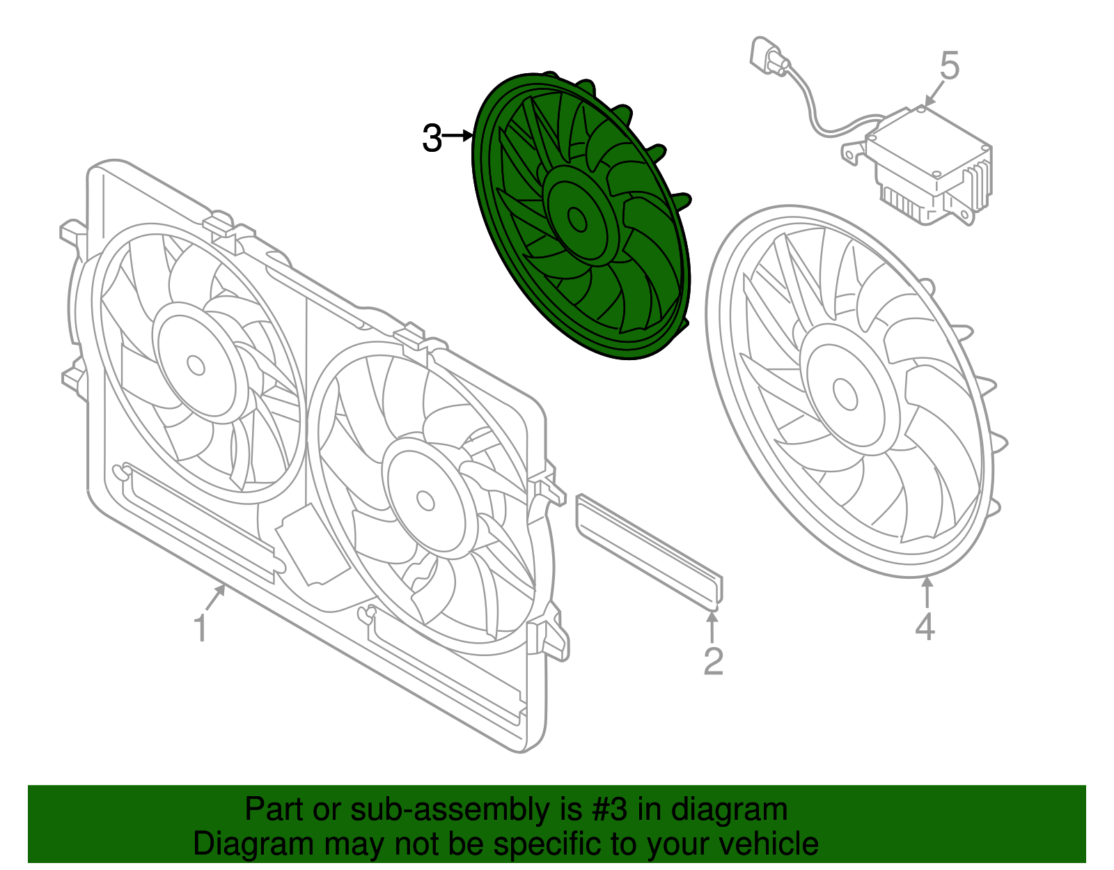 8K0-959-455-R - Fan & Motor 2008-2017 Audi | Audi OEM Parts Guy