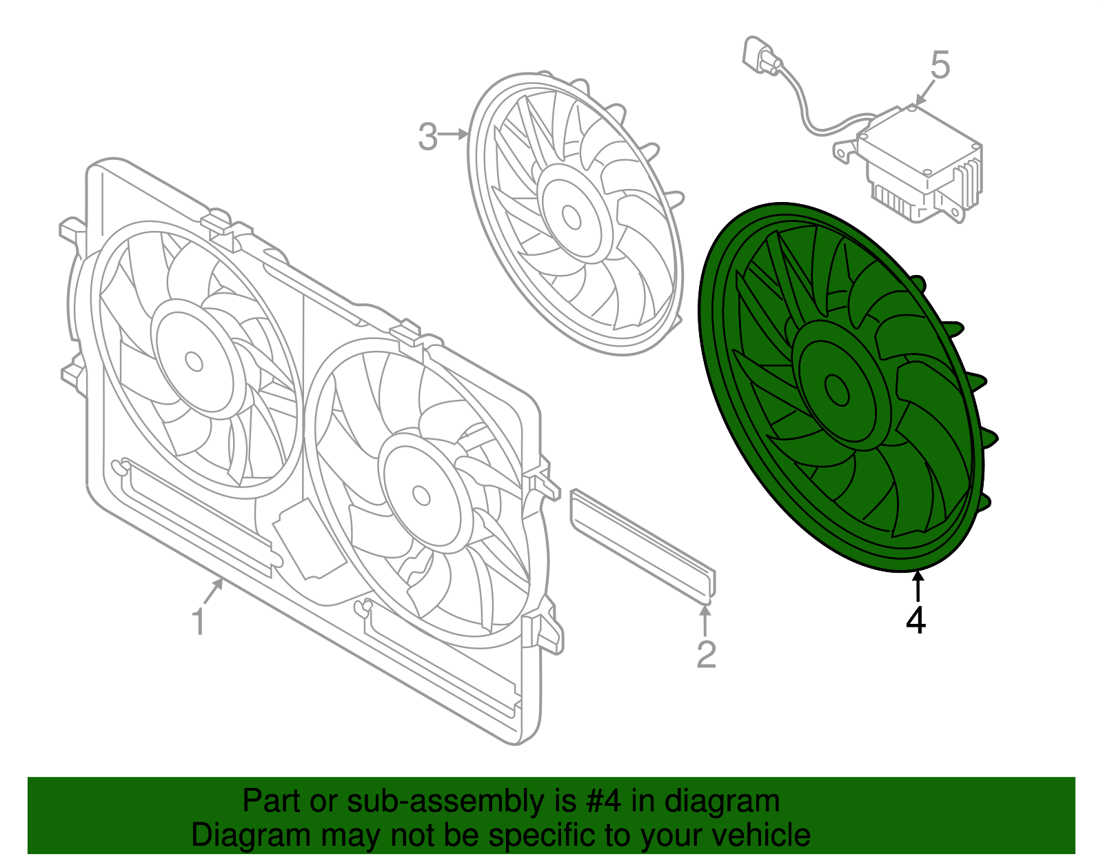 8K0-959-455-T - Fan & Motor 2008-2017 Audi | Audi OEM Parts Guy
