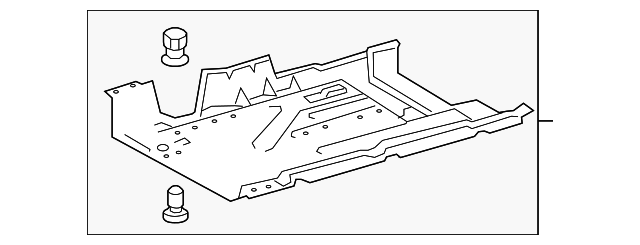 Genuine Toyota Center Cover part# 58167-0E042 for 2014-2019 Toyota ...