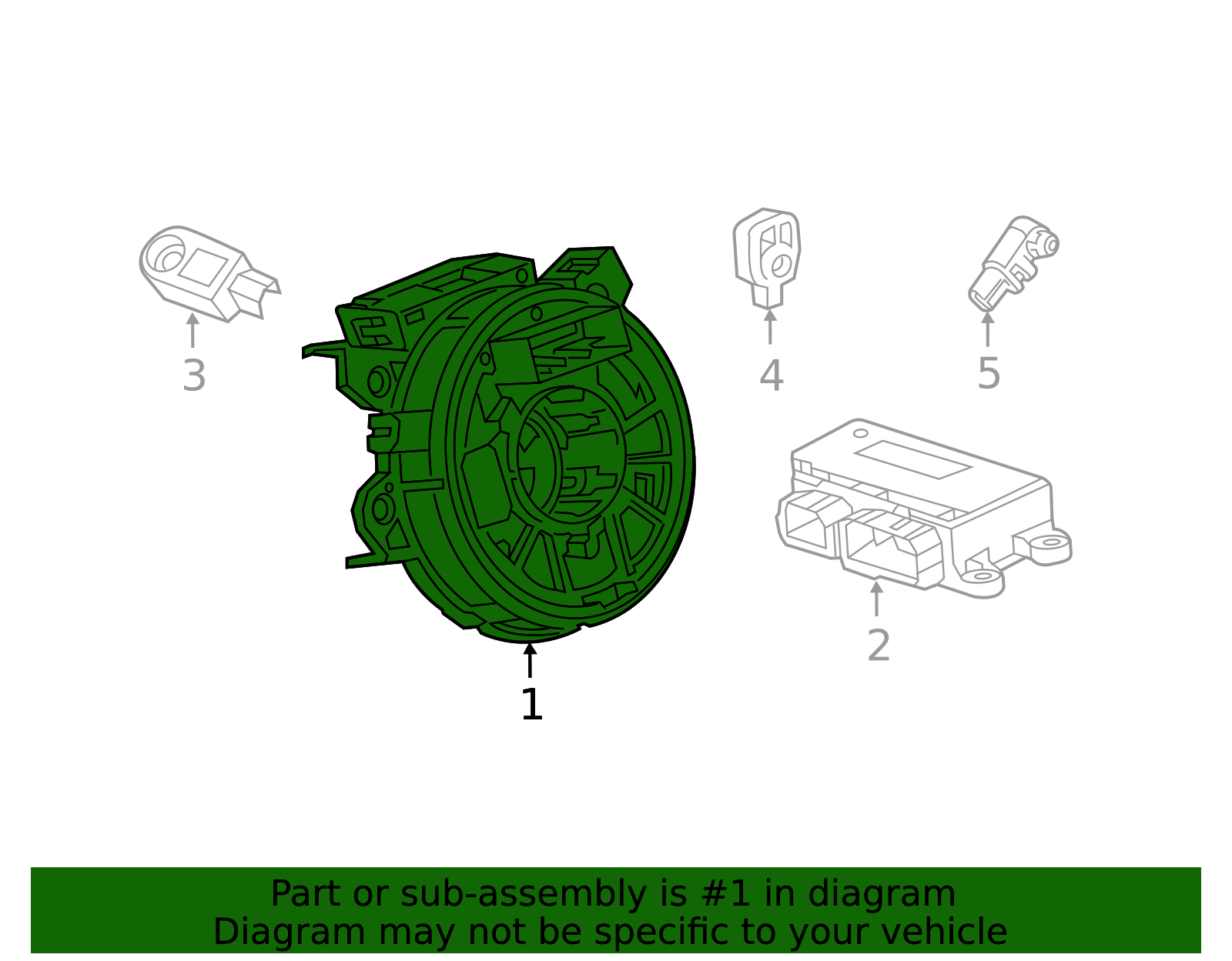 2019-2025 GM Clock Spring 86773960 GM | GMPartsDirect.com