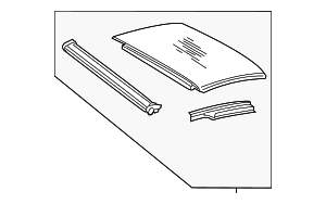 Sliding Sunroof Frame 205-780-61-00-1C51 | Mercedes-Benz Parts