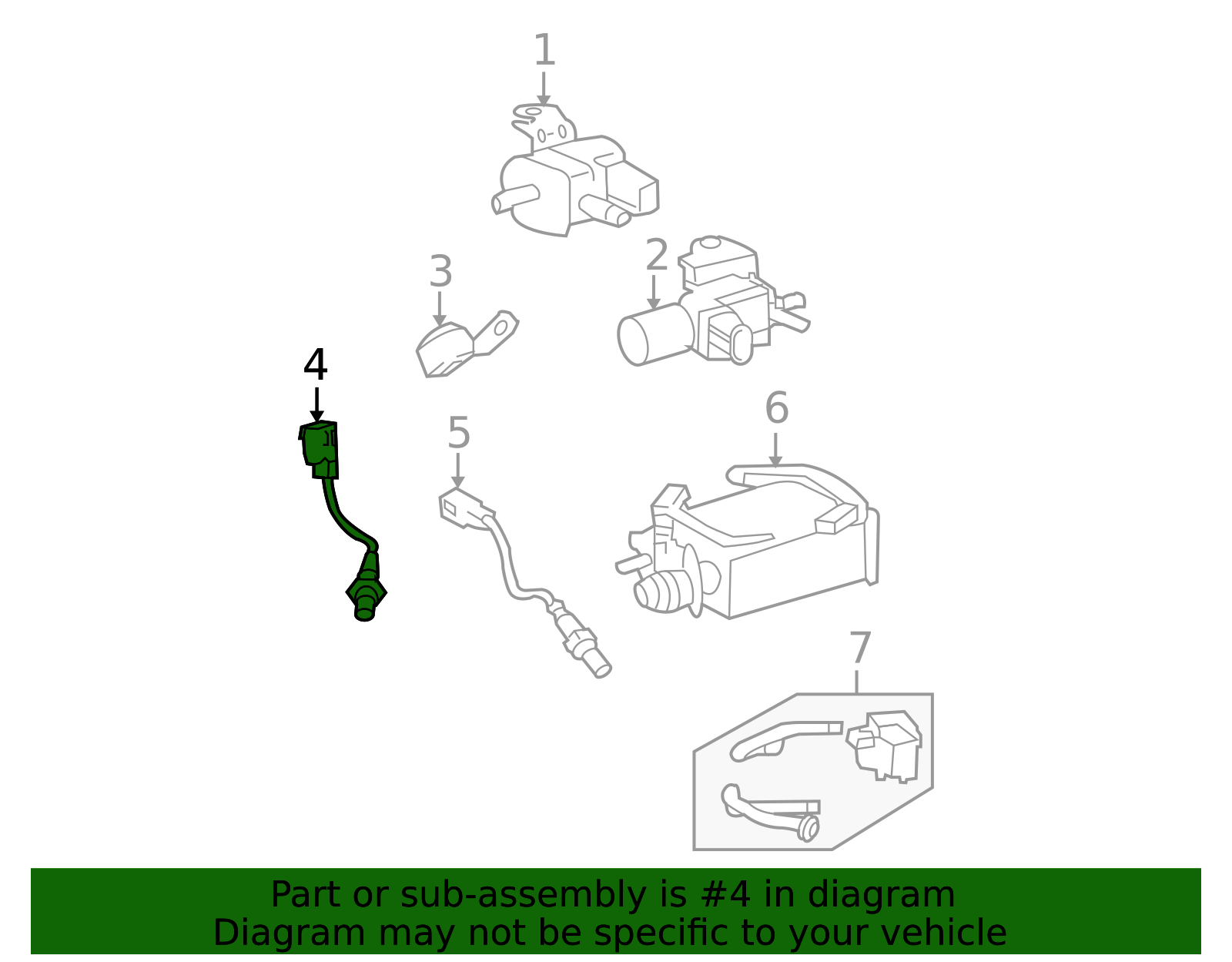 Oxygen Sensor - OEM Emission Sensor for Toyota | AutoNation Parts