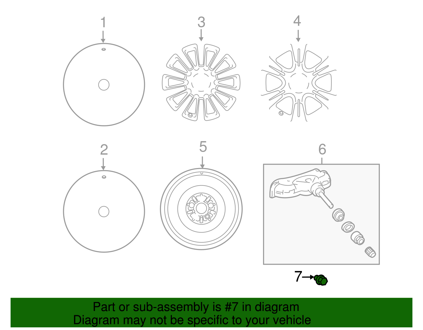 90942-A1009 - Wheel Nut 1984-2025 Toyota | Longo Toyota Parts