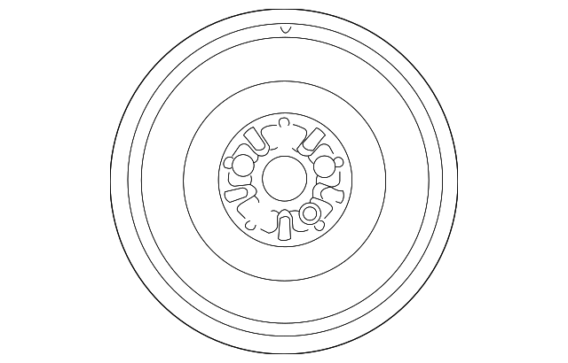 42611-08111 - Spare Wheel, Tire not included | Toyota Parts Delivered