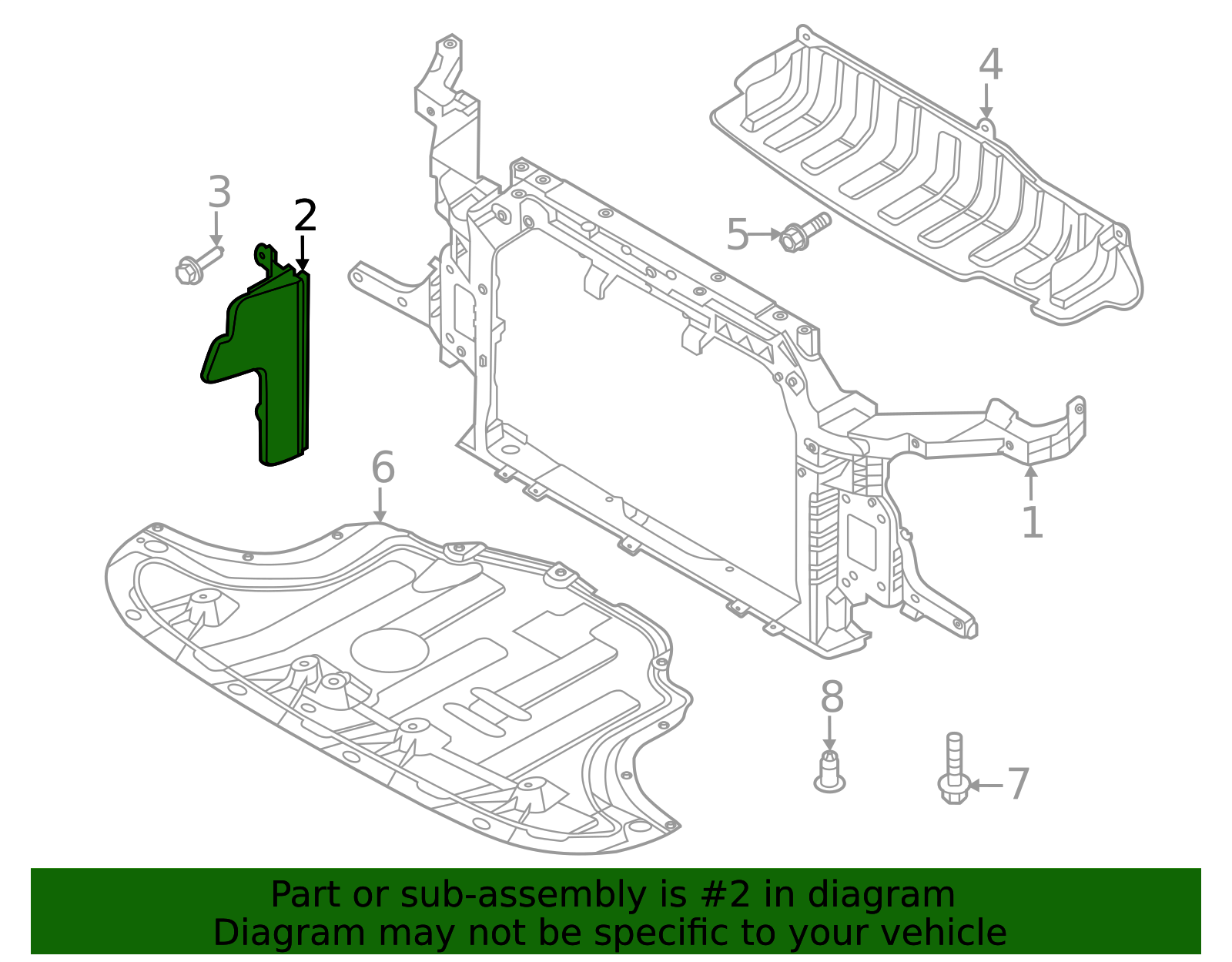 29135k0200 - Kia Side Cover Retail Performance Auto Parts