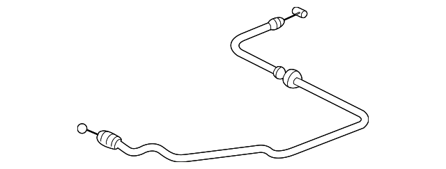 Genuine Toyota Release Cable part# 53630-52010 for 2000-2002 Toyota ...