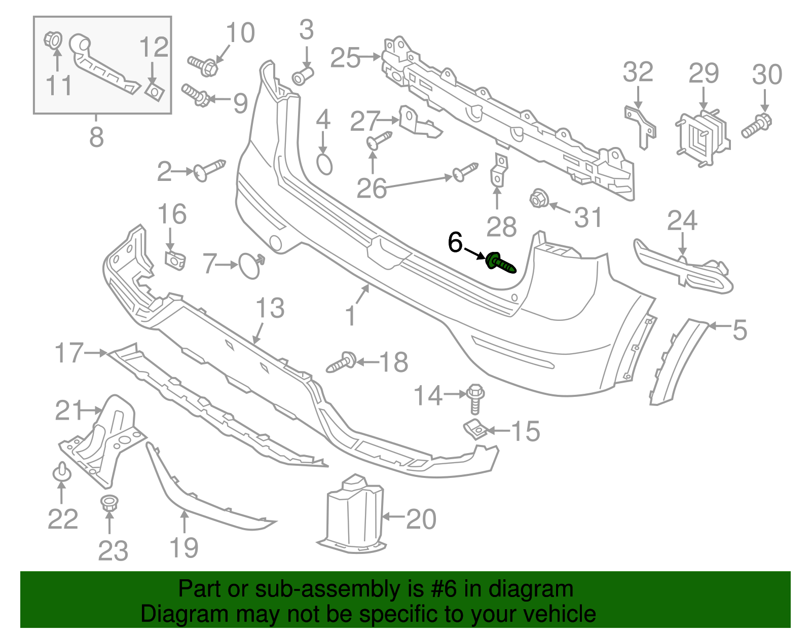 2008-2025 Kia OEM NEW 08-19 Kia Screw-Tapping Outer Molding Screw ...
