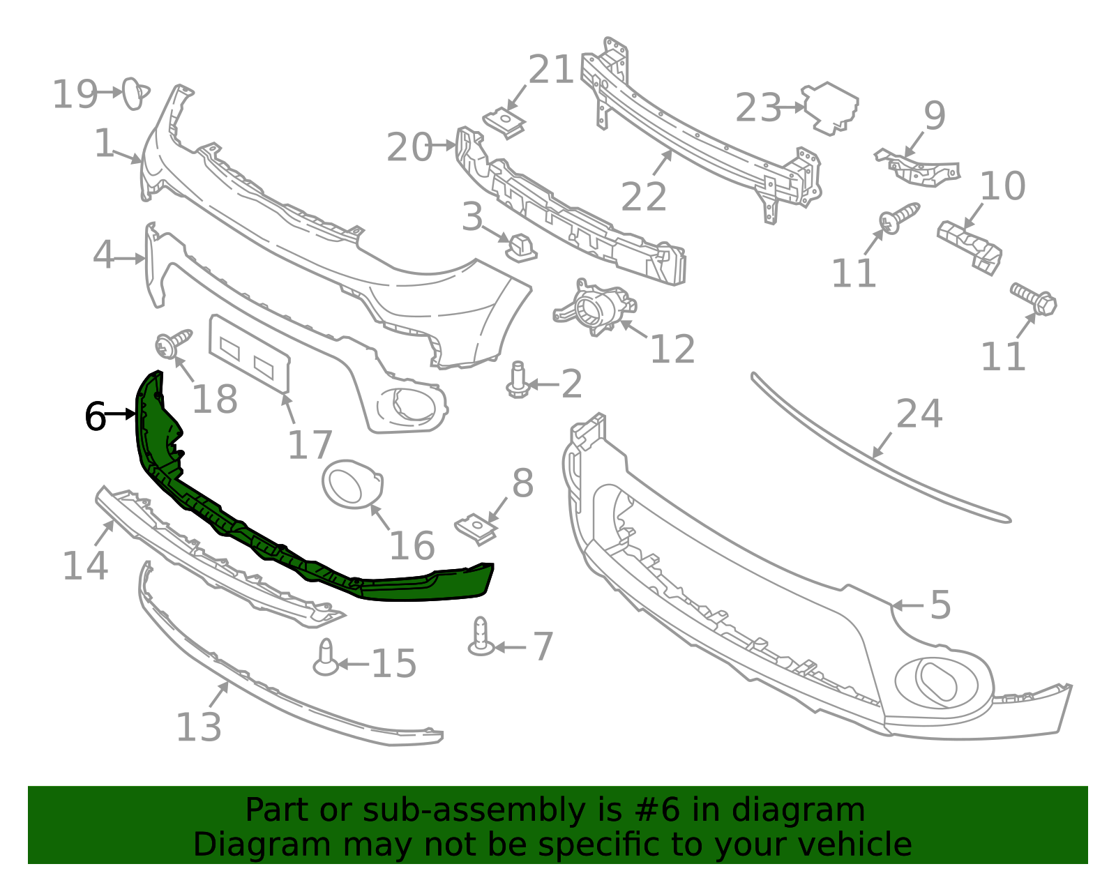 86512-B2800 - Lower Cover 2017-2019 Kia Soul | Kia.Parts Store
