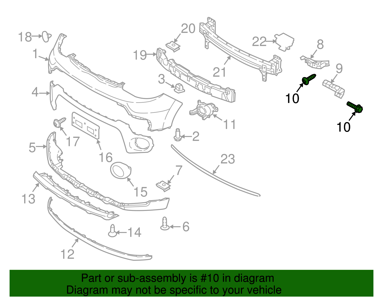 86554-B2000 - Lower Cover Side Bracket 2014-2019 Kia Soul | Kia.Parts Store