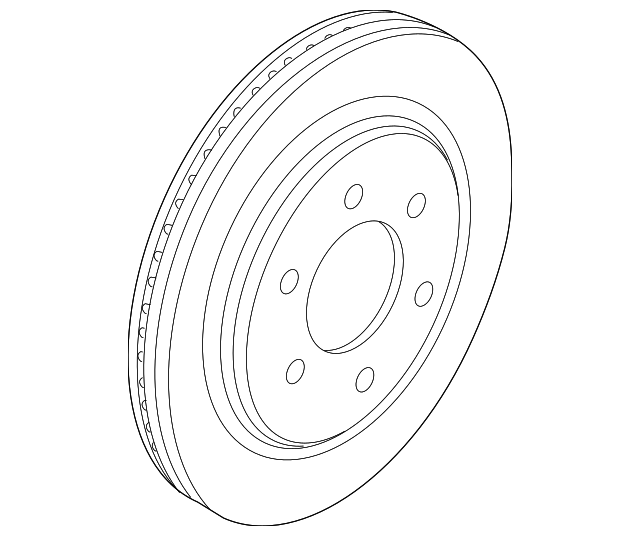 2021-2025 Ford Rotor Assembly - Brake ML3Z-2C026-C | OEM Parts Online