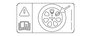 2018-2022 Ford EcoSport | Spare Tire Label | GN1Z-1532-C | Walls' Ford ...