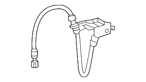 58731-B2000 - Brake Hose 2014-2019 Kia | Kia.Parts Store