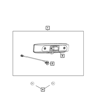 6MJ97ZZZAA - Rear View Camera Mopar Wholesale Parts