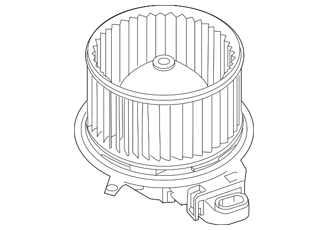 2020-2025 Ford | Blower Motor | L1MZ-19805-BC | Walls' Ford Parts