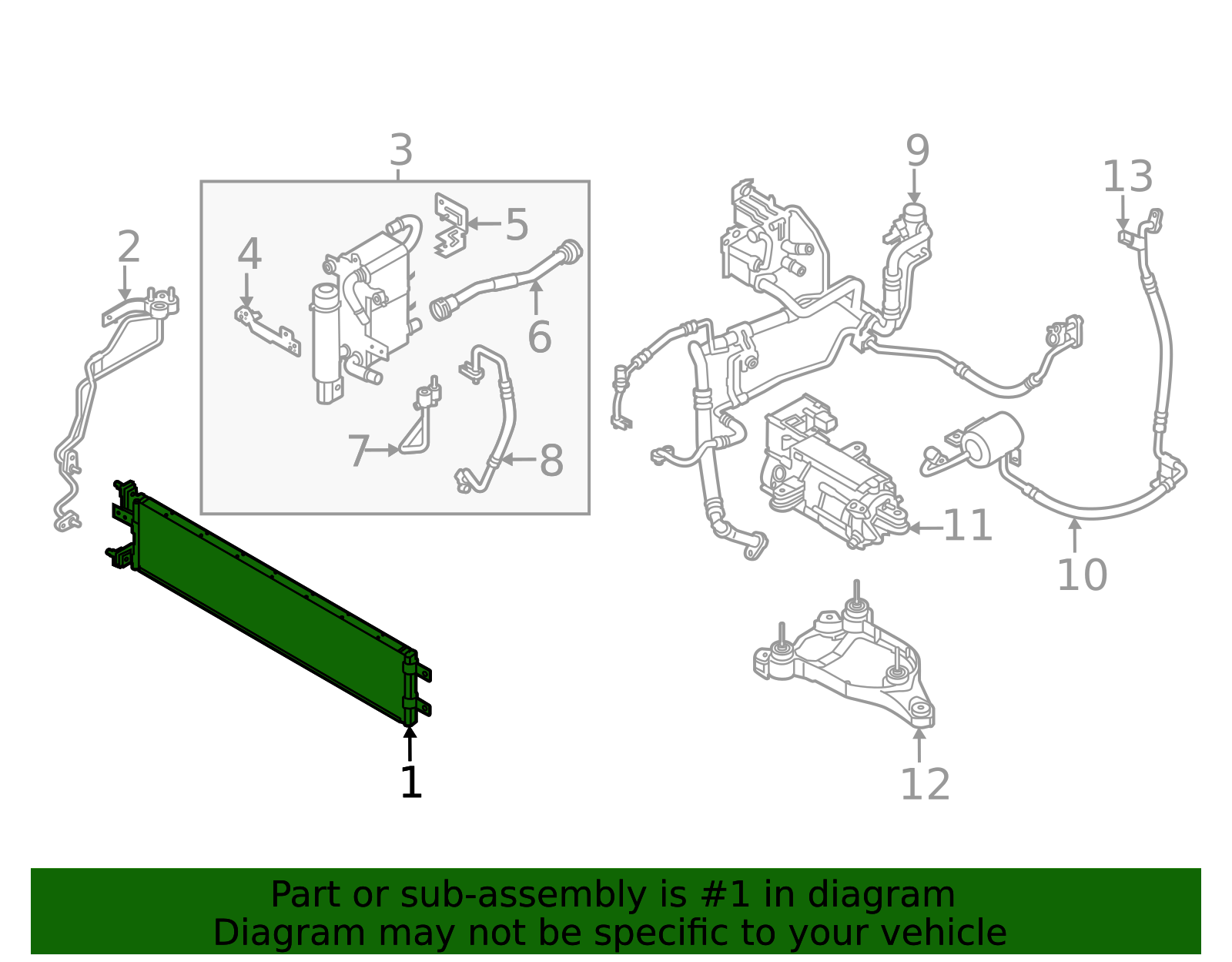 97606-CV100 - Condenser 2022-2025 Kia | Kia.Parts Store