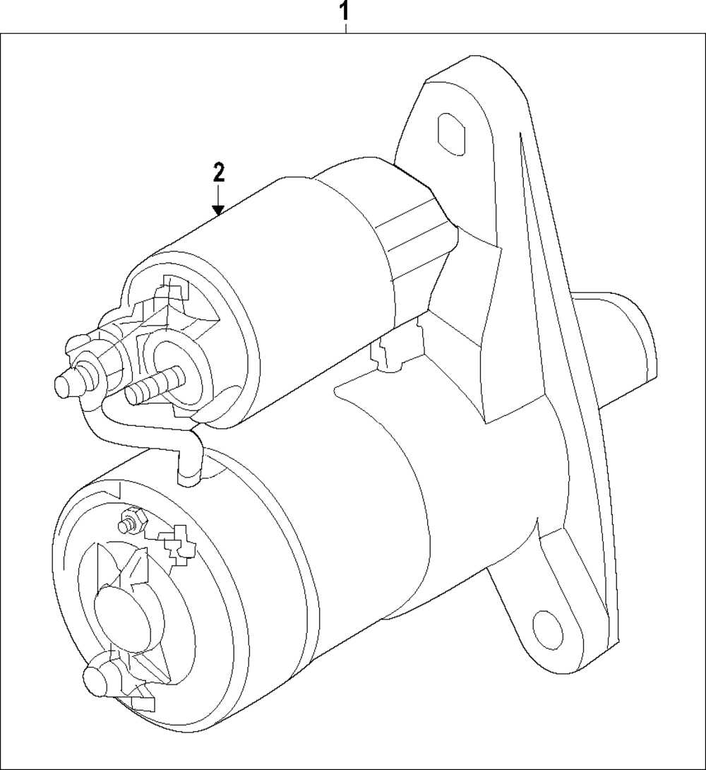 23343-EY00G - 2023-2025 Nissan Z - Starter Solenoid | Conicelli Nissan