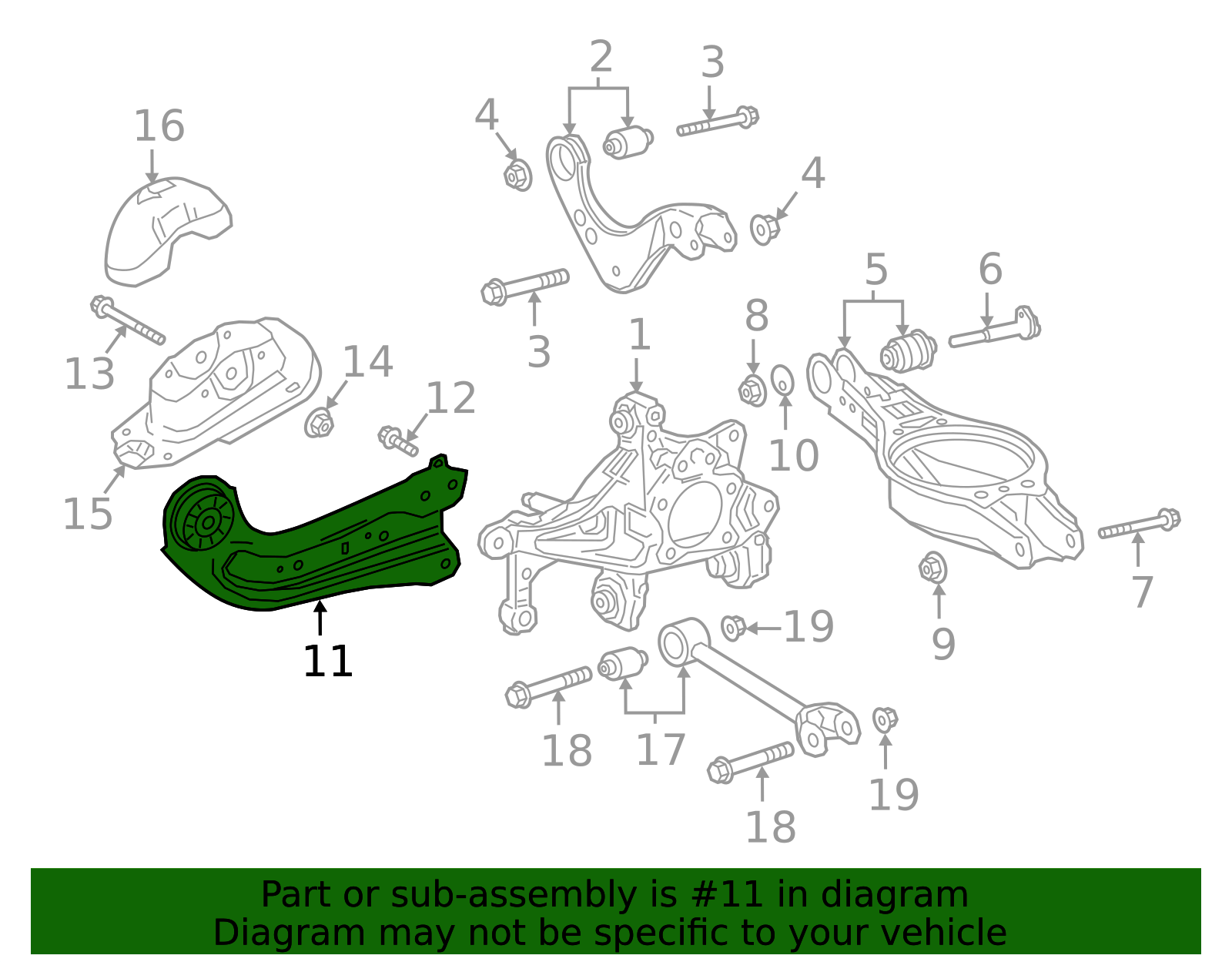 48760-06130 - High-Quality Trailing Arm for 2018-2024 Toyota ...
