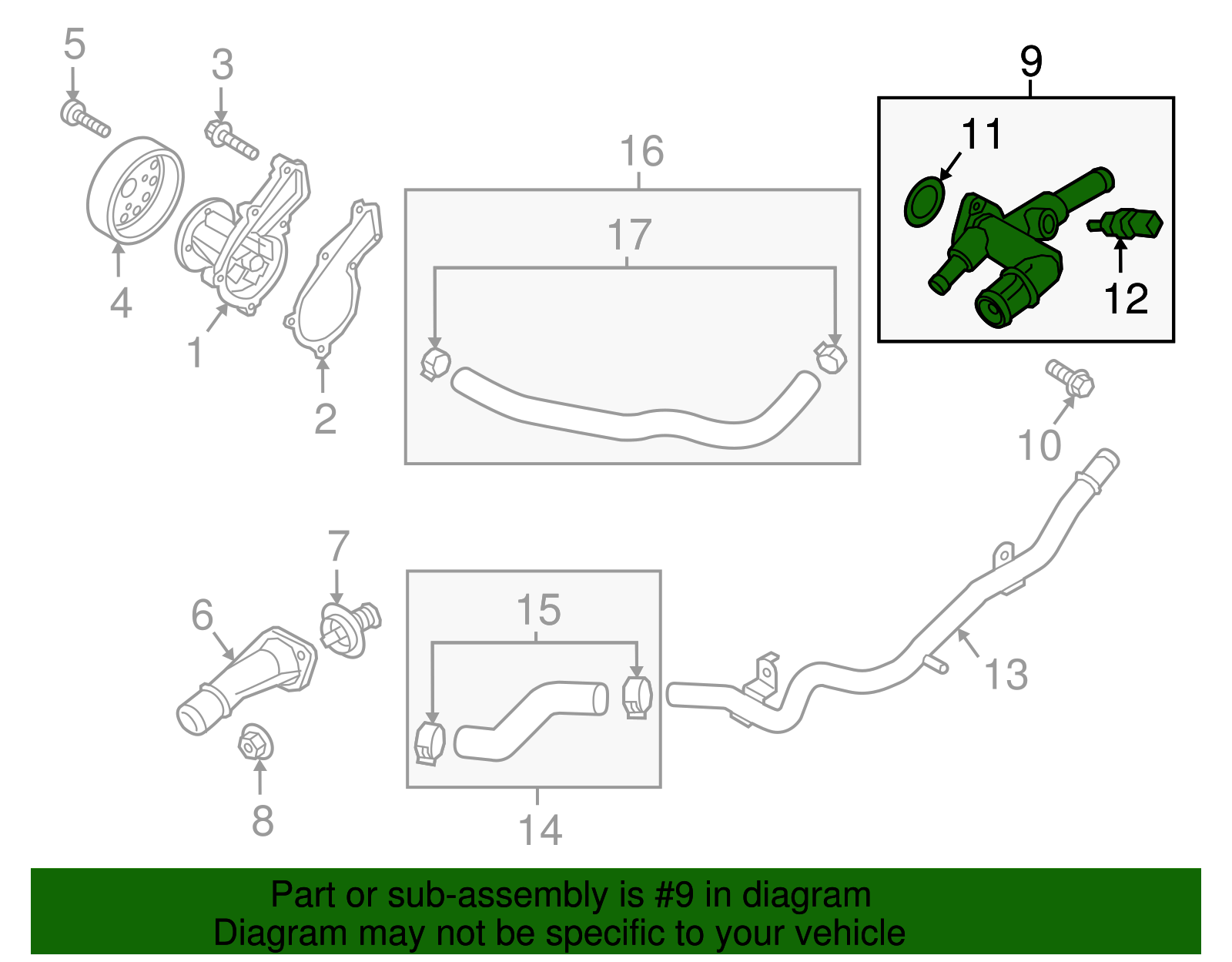 2016-2021 Hyundai Tucson Outlet Assembly 25600-2E500 | OEM Parts Online