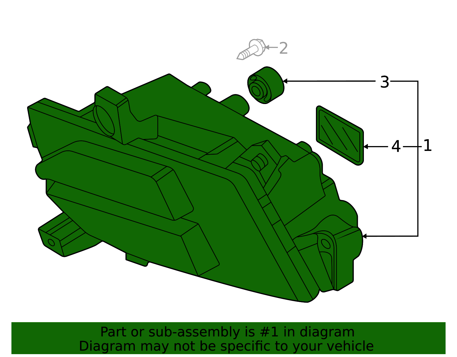 92201-P2000 - Kia Fog Lamp Assembly 2021-2024 Kia Sorento | Performance ...