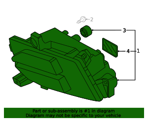 92202-P2000 - Fog Lamp Assembly 2021-2024 Kia Sorento | Kia.Parts Store