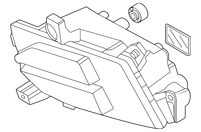 92202-P2000 - Fog Lamp Assembly 2021-2024 Kia Sorento | Kia.Parts Store