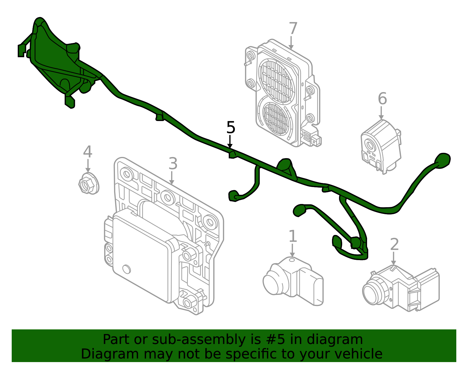 2023-2025 Kia Niro Wire Harness 91840-AT040 | Kia Parts Online