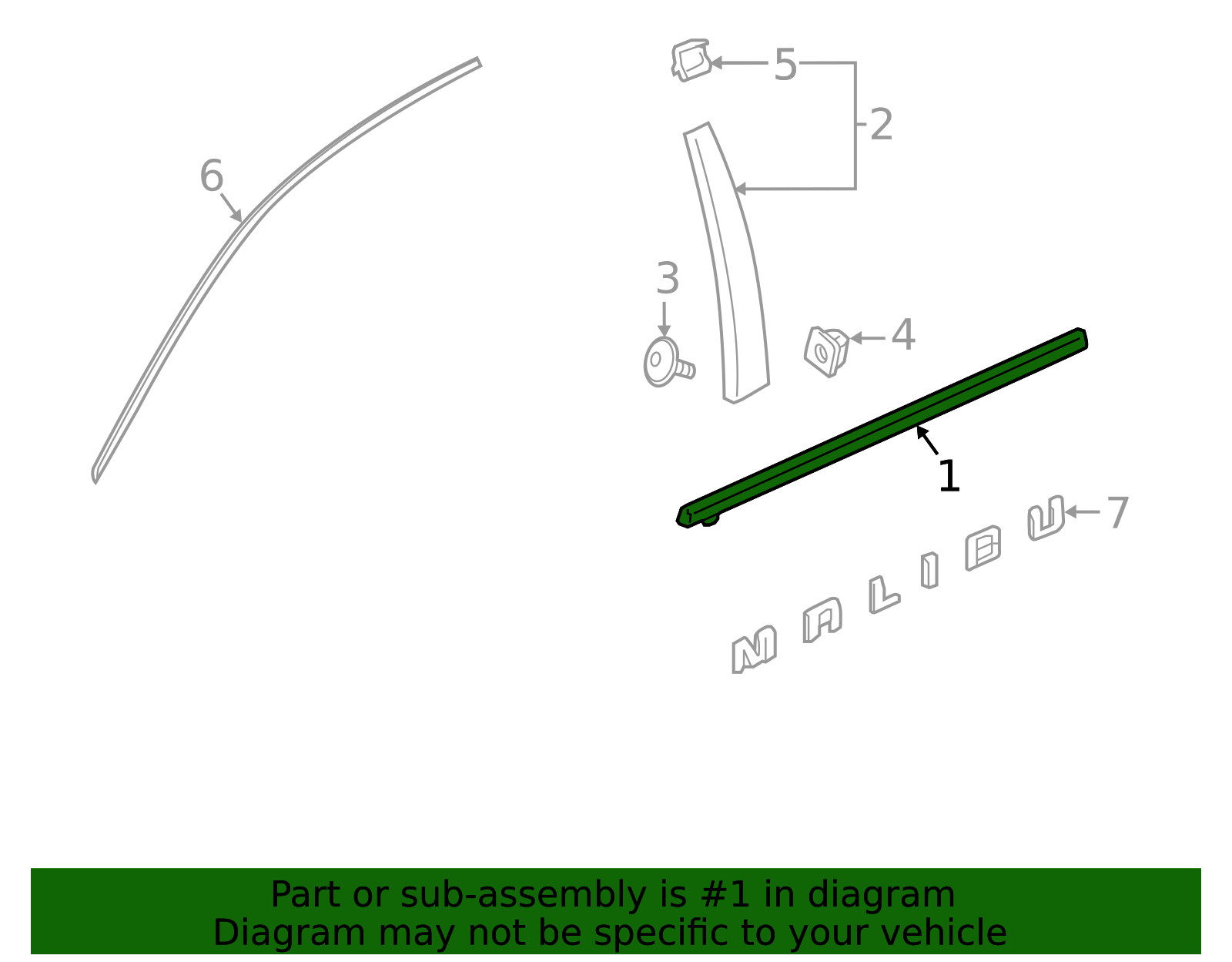 Door Belt Molding - OEM Water Seal & Trim Finish | AutoNation Parts