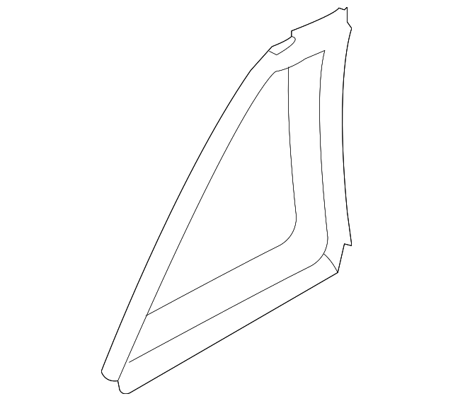 62284AJ02D - Weatherstrip 2010-2014 Subaru Outback | Subaru Parts Exchange