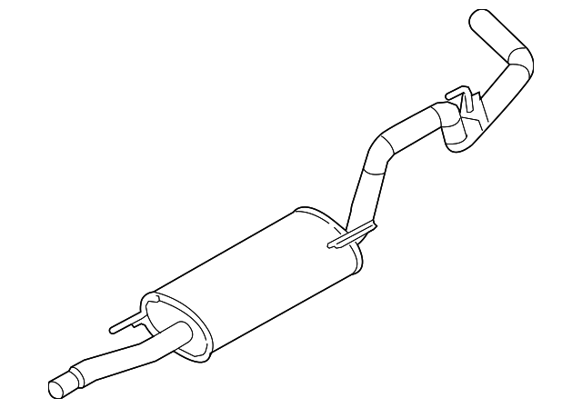 2011-2014 Ford F-150 Muffler BL3Z-5230-F | OEM Parts Online