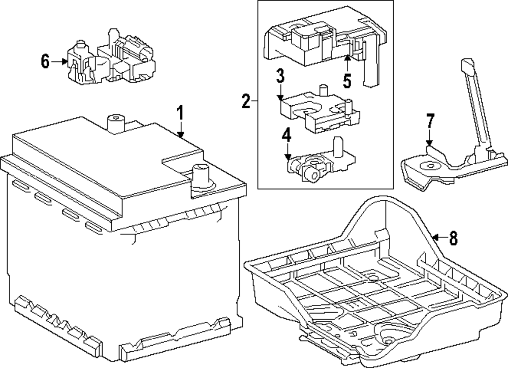 2023-2024 Subaru Solterra Battery Current Sensor 28850K0010 | Subaru ...