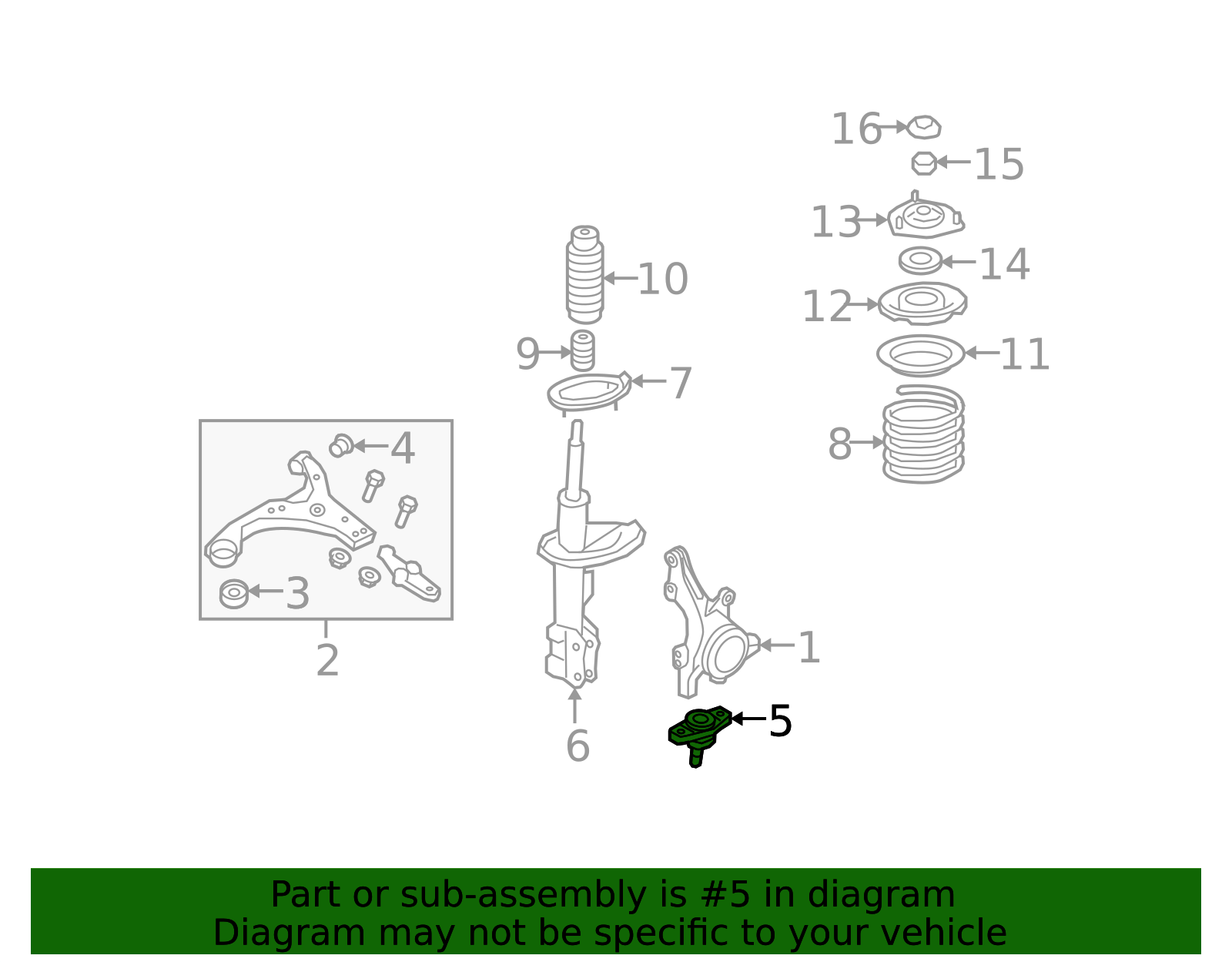 51760-2G000 - Lower Ball Joint 2006-2013 Kia | Kia.Parts Store