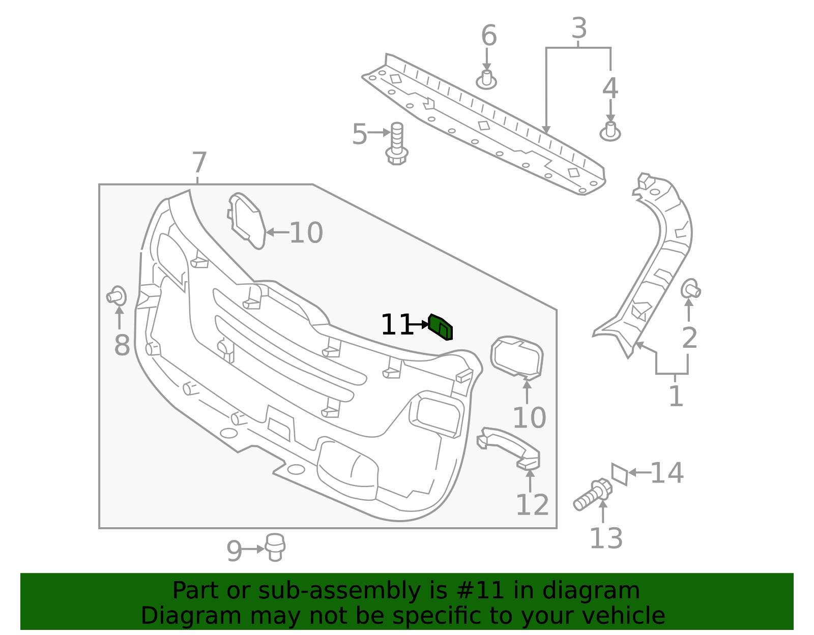2015-2018 Hyundai Santa Fe Sport Center Cover 81235-4Z500-RYN | MotorMotor