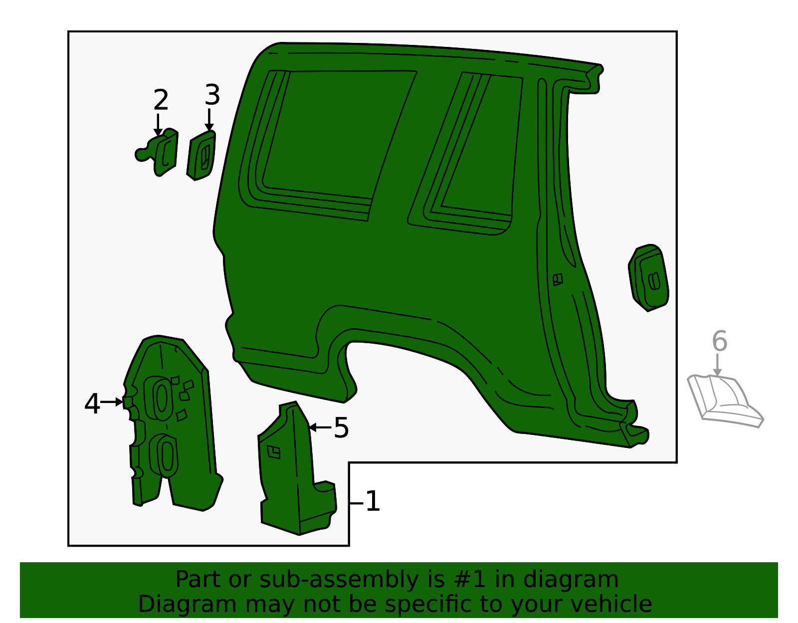 3L2Z-9827841-AA - Quarter Panel 2003 Ford Explorer Sport | Find Vintage ...