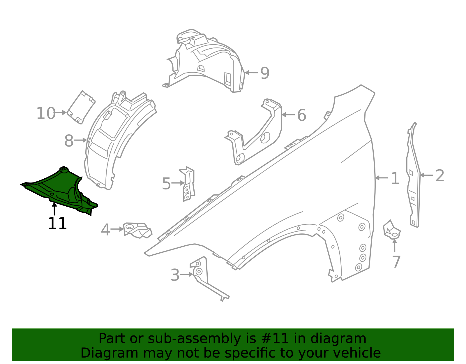 51-11-8-092-242 - Lower Cover 2020-2025 BMW X6 | BMW Auto Parts Warehouse