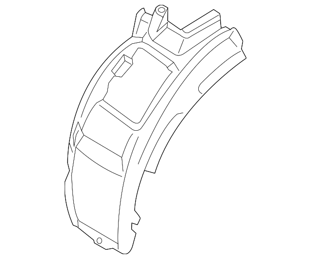 51-71-7-427-505 - 2020-2024 BMW X6 - Ft Fender Liner | BMWPartsHub