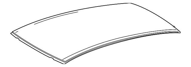 Genuine Toyota Roof Panel part# 63111-06600 for 2018-2025 Toyota Camry ...