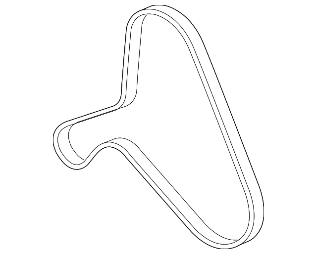 9A7-903-137-10 - Serpentine Belt 2017-2025 Porsche | Delaware Porsche Parts