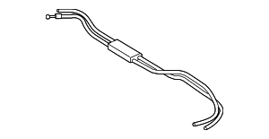 222-780-73-00 - High-Quality Sunroof Cable Guide for 2014-2020 Mercedes ...