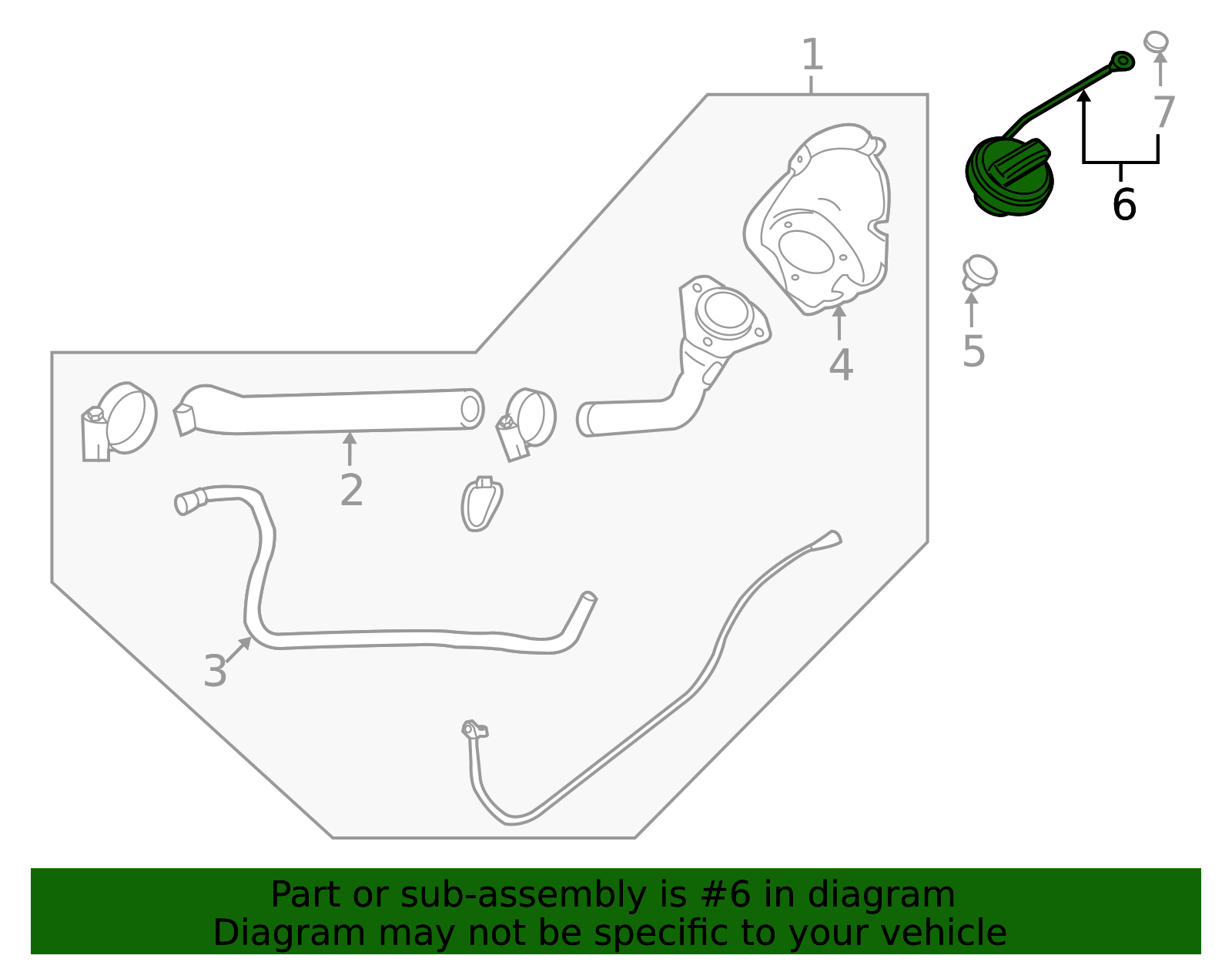 84308352 - 2018-2019 GM - Fuel Tank Filler Locking Cap | My GM Part
