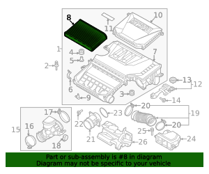 Air Filter 28113-AT100 | OEM Parts Online