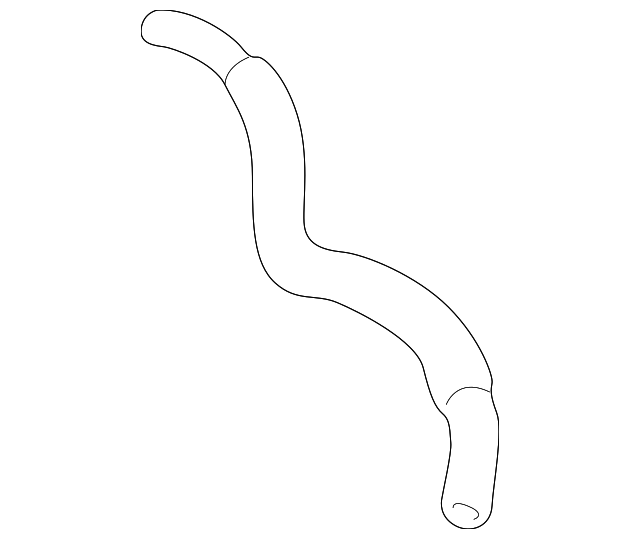 Genuine Toyota Inlet Hose part# 44348-48051 for 2001-2007 Toyota ...