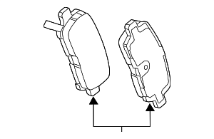 85143529 - 2010-2020 GM - Rear Disc Brake Pad Set | Partners Chevy