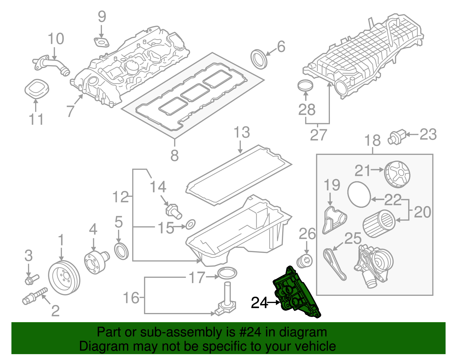 2012-2016 BMW | Thermostat Housing | 11427637052 | BMW OEM Parts Store