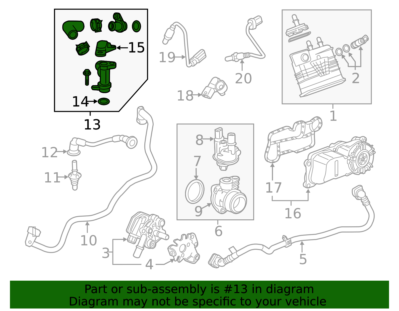 2021-2025 Buick Envision F (S)Hose 12718975 | Courtesy Parts